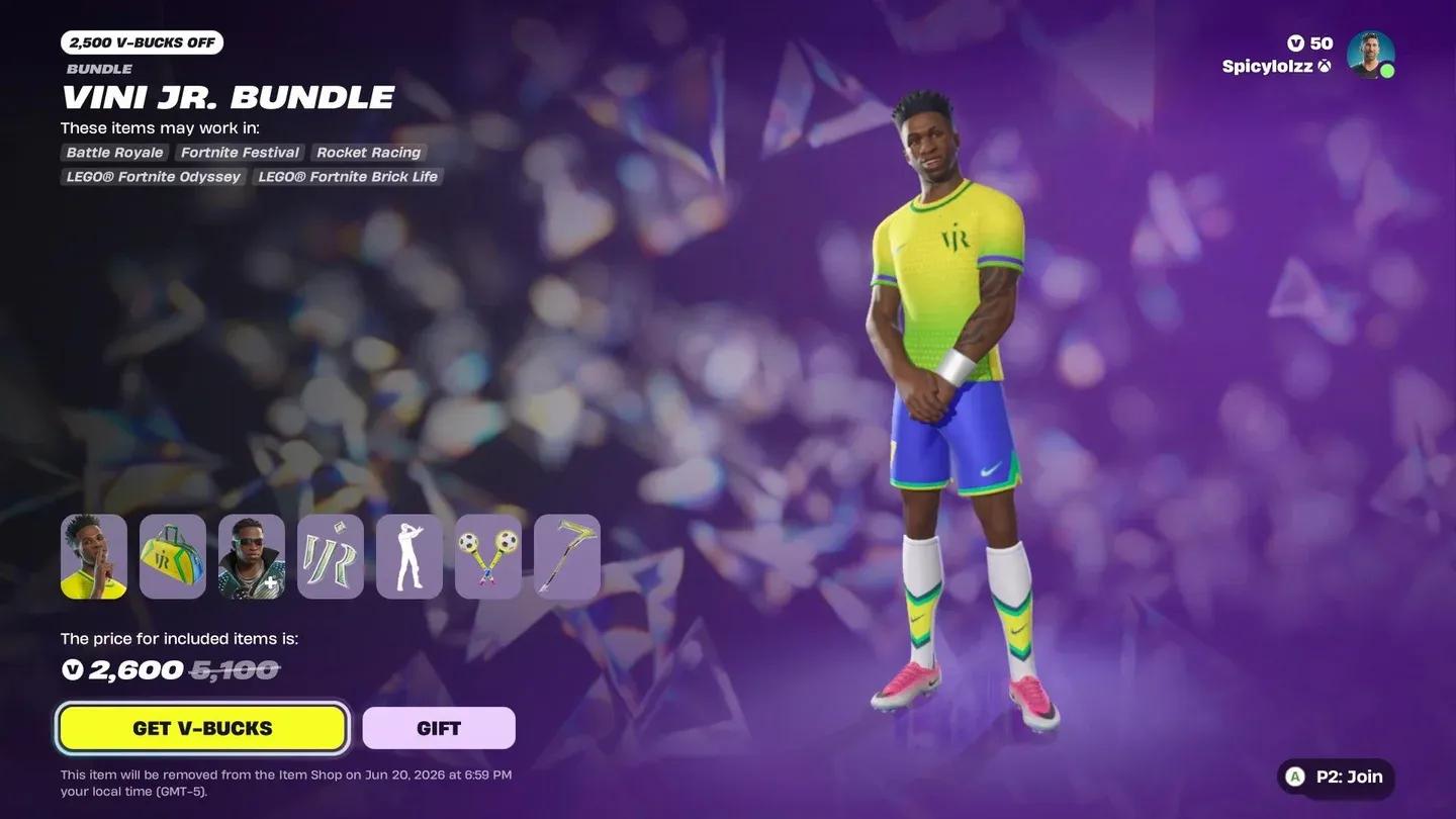 Fortnite Guide: How to Get Vini Jr. Skin | GAMES.GG