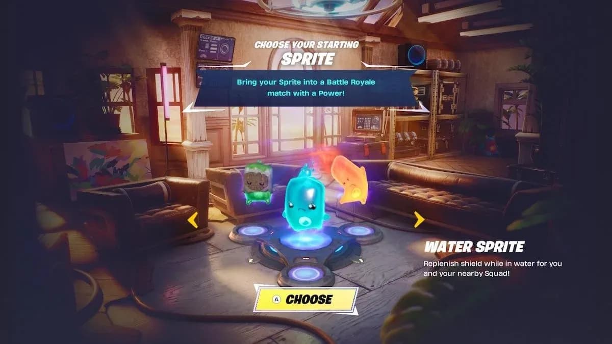 Fortnite Chapter 7 Season 3 Sprites: How They Work | GAMES.GG
