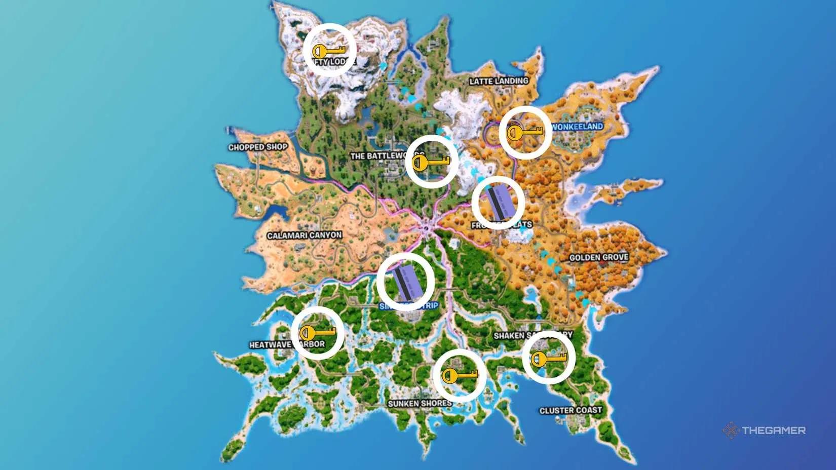 Fortnite Chapter 7 Season 3 Adds Cluster Coast Hidden Vault | GAMES.GG