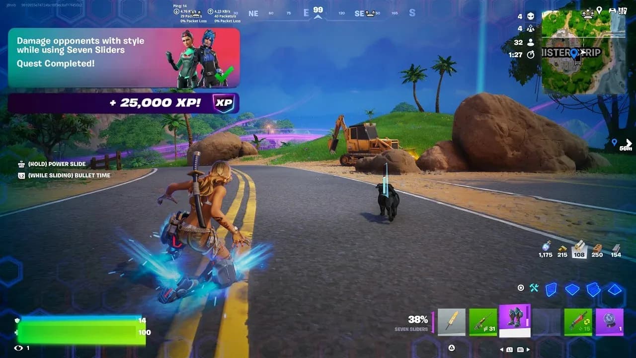 Fortnite Guide: How to Damage Opponents With Style Using Seven Sliders ...