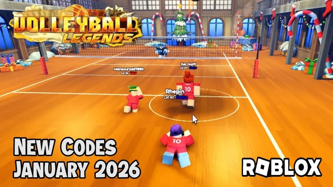 Volleyball Legends codes April 2026: free spins and rewards | GAMES.GG