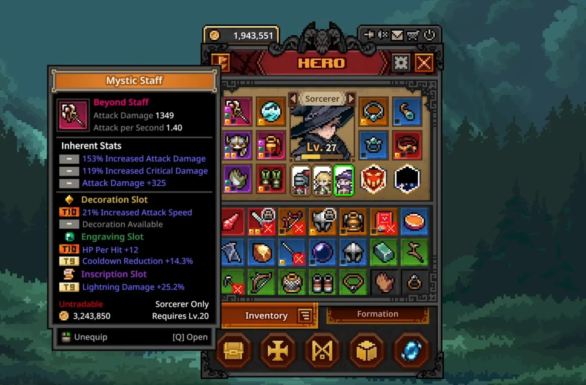 TBH Task Bar Hero Cube Crafting Guide [Tips & Gear Slots] | GAMES.GG