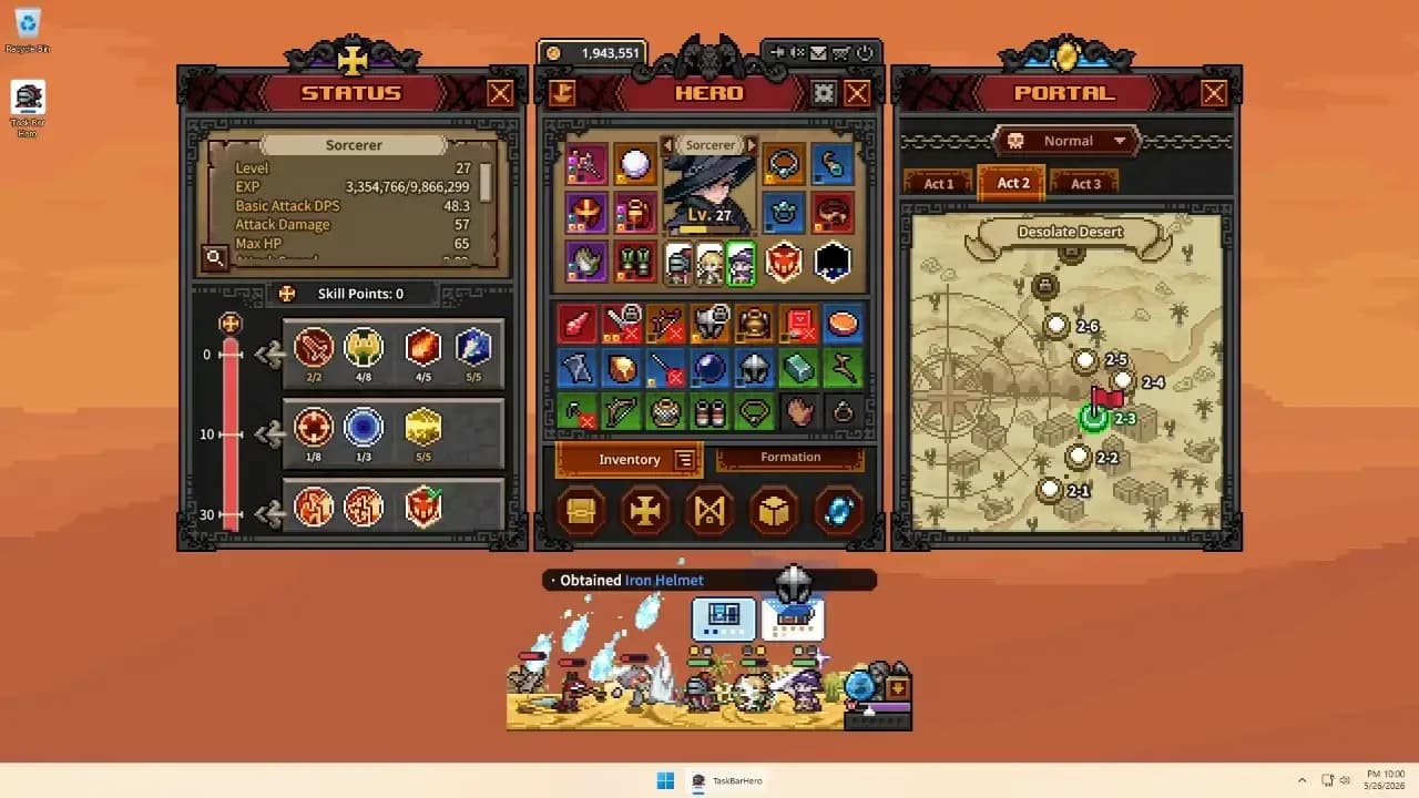 TBH Task Bar Hero Soul Stone Guide: How to Get It [Tips] | GAMES.GG