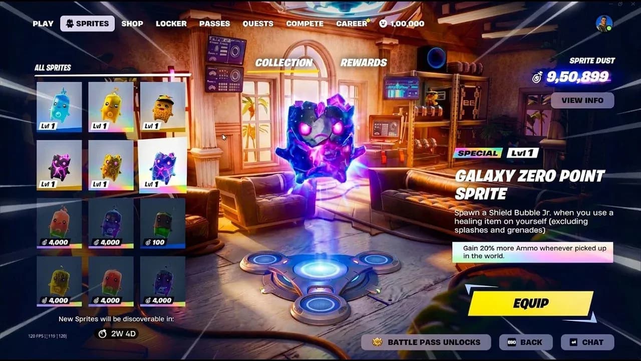 Guía Fortnite Chapter 7 Season 3: Cómo obtener Gummy Sprites | GAMES.GG
